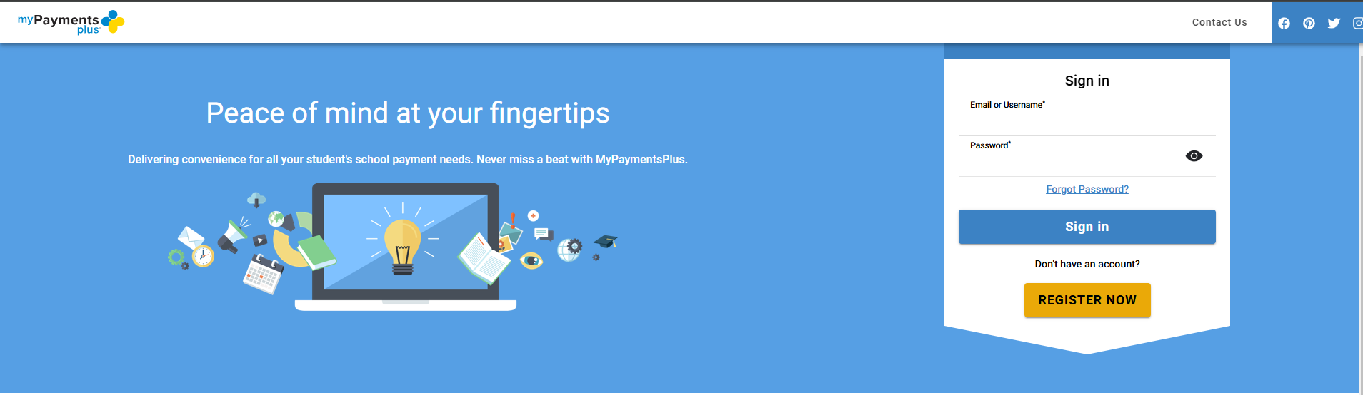 How to add a student or faculty to an existing account? – MyPaymentsPlus