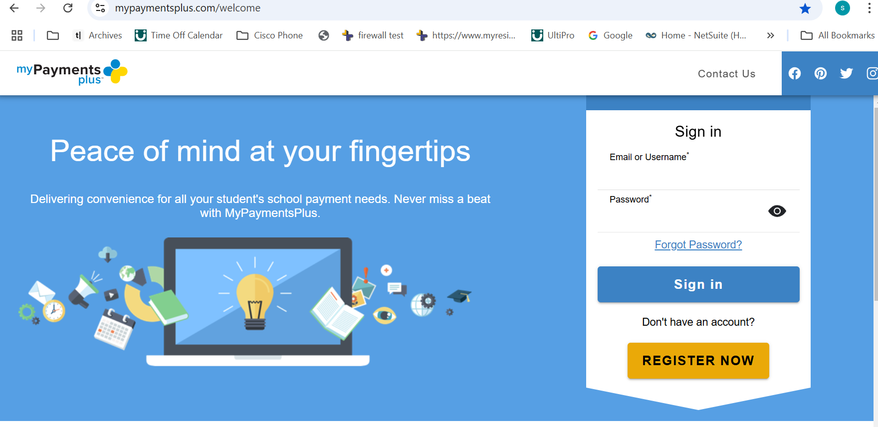 How to resolve your login error message? – MyPaymentsPlus